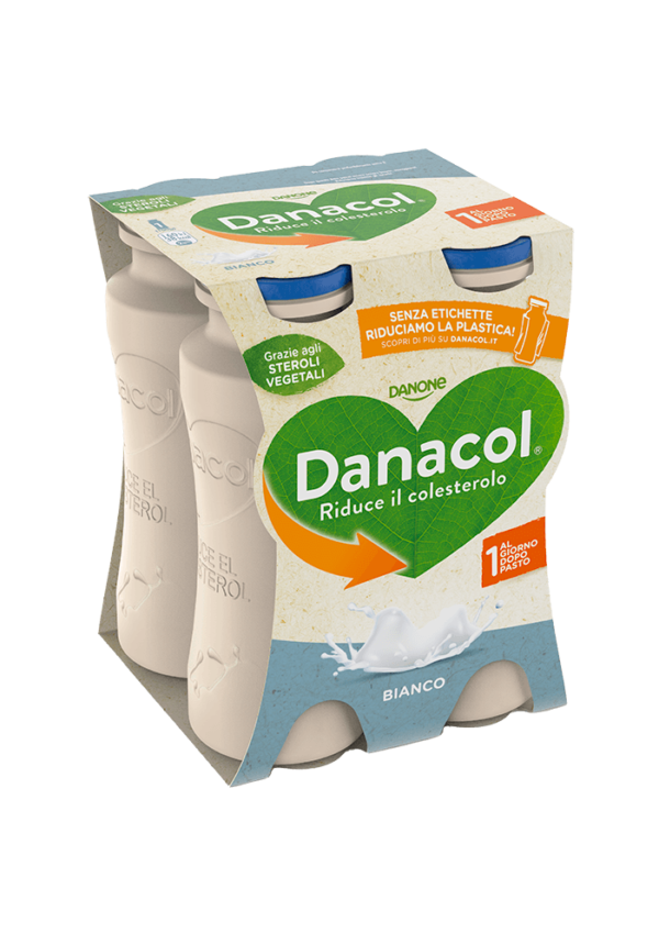 Danacol di Danone: come ridurre il colesterolo